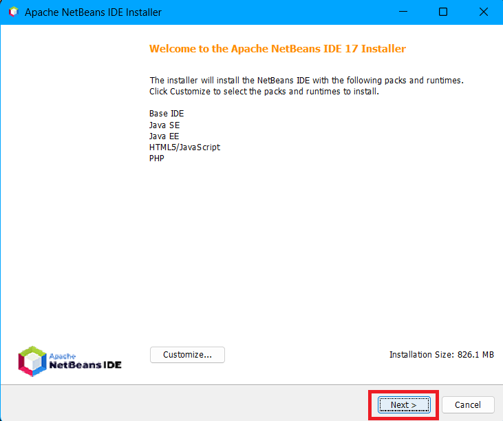 Kuinka asentaa NetBeans Java-ohjelmointia varten Windows 11:een ...
