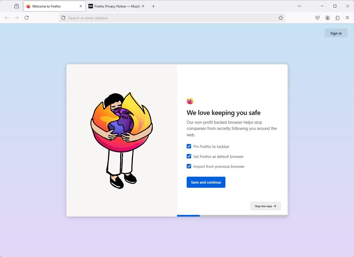 Mozilla aikoo käyttää Firefoxin asennusohjelmaa asettaaksesi sen ...